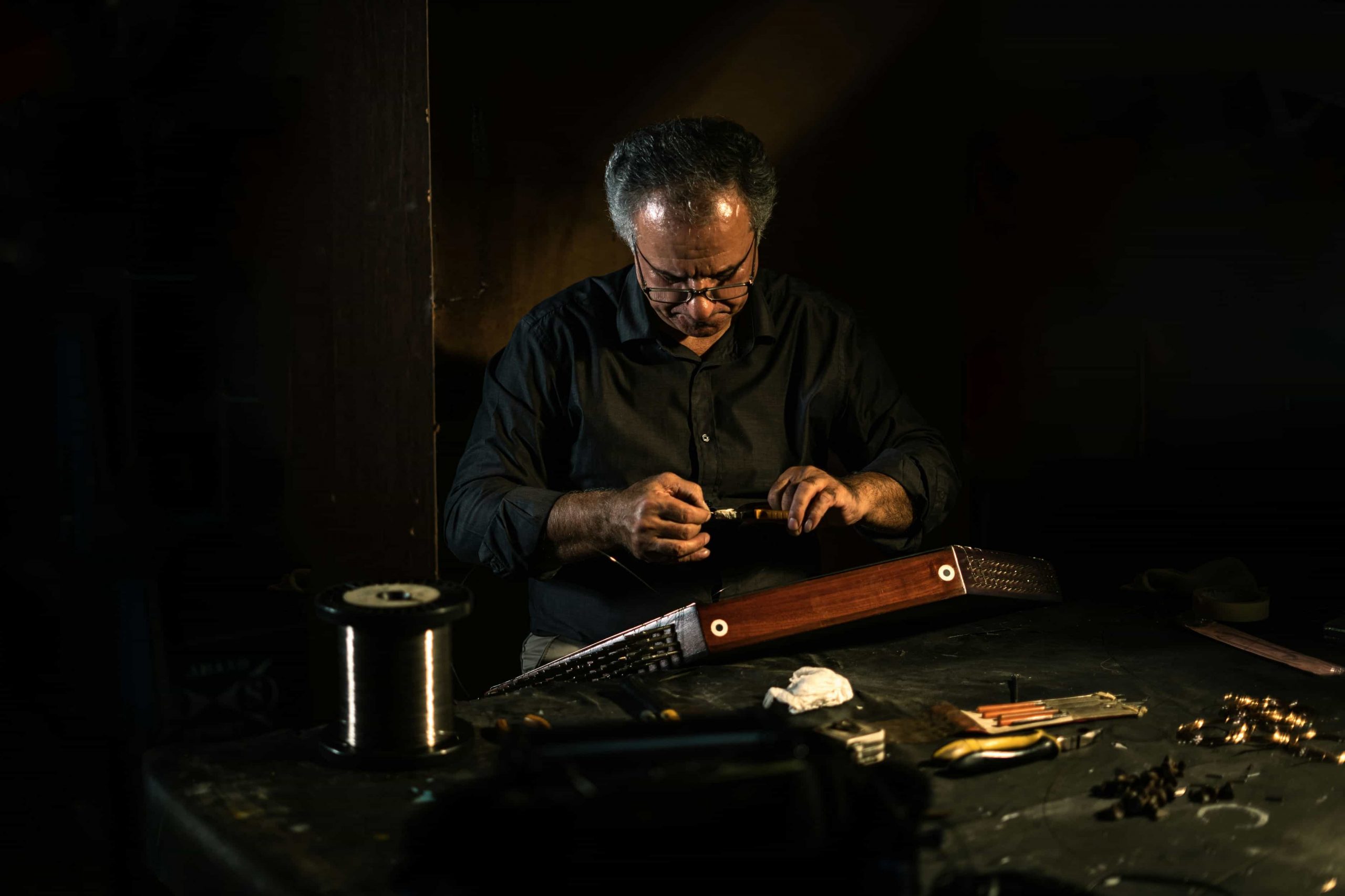 Santur Maker - Ali Nasrollahian